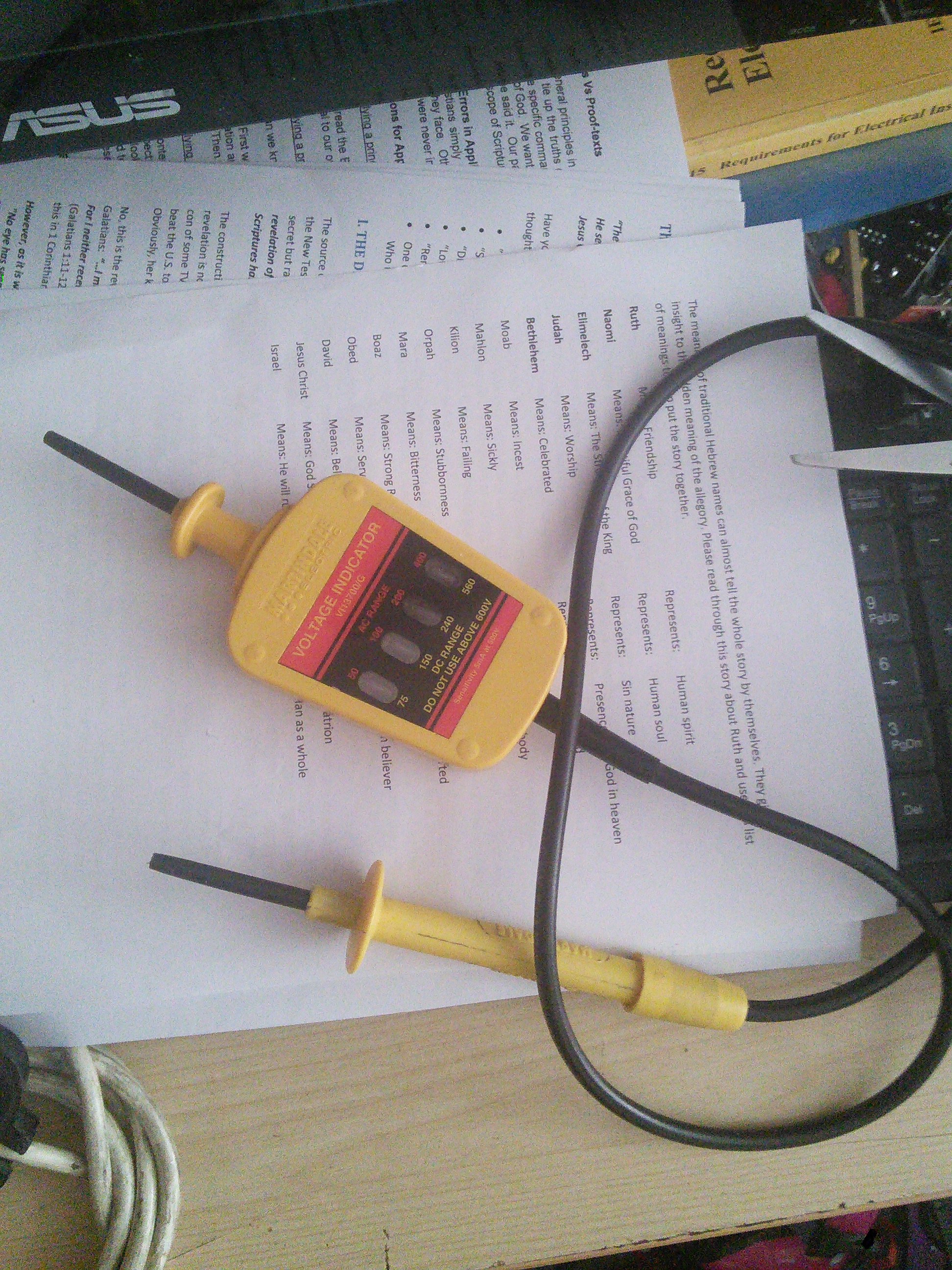 Gs38 voltage indicator store